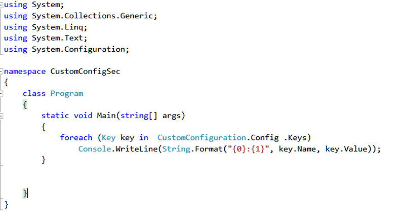 Bytes Matters Custom Configuration Section In Apps